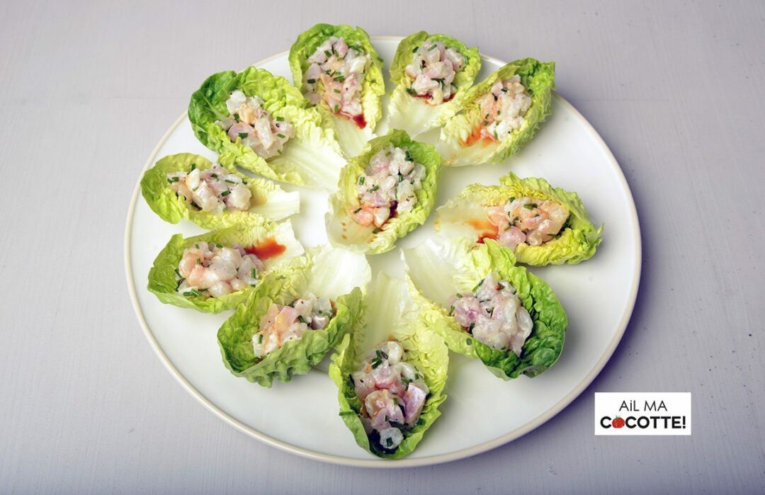 CEVICHE DE DORADE SUR LIT DE SUCRINE