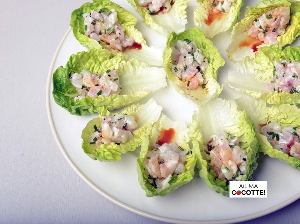 CEVICHE DE DORADE SUR LIT DE SUCRINE - AiL MA COCOTTE